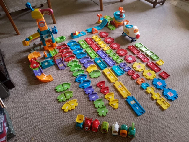 VTECH TOOT-TOOT DRIVERS Bundle - over 90 pieces £39.99 - PicClick UK