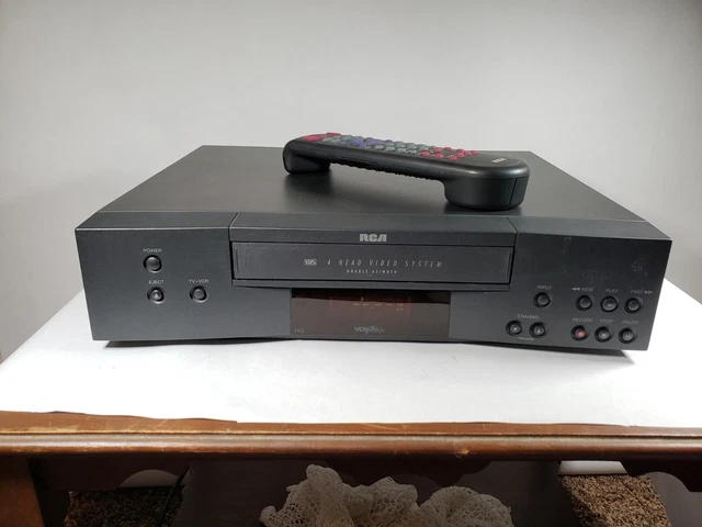VINTAGE RCA VR522 VCR VHS Video Cassette Recorder Player 4 Head w ...