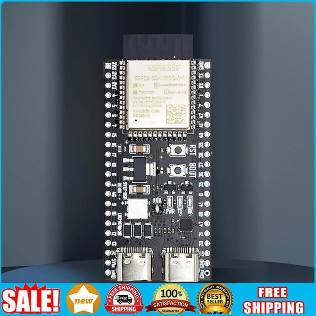 Esp32 Esp32 S3esp32 C3 Entwicklungsboard Dual Typ C N8r2 Nicht Verschweißt Eur 749
