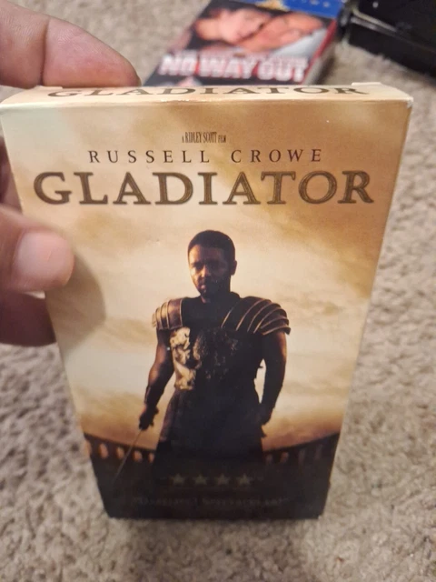 Gladiator Vhs 2000 Russell Crowe Joaquin Phoenix Connie Nielsen