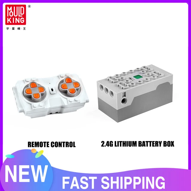 MOULD KING M0006 4.0 Remote Control Battery Module Building Block Tool ...