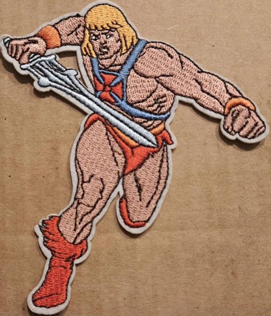 MASTERS OF THE Universe He-Man fer brodé sur patch EUR 7,57 - PicClick FR