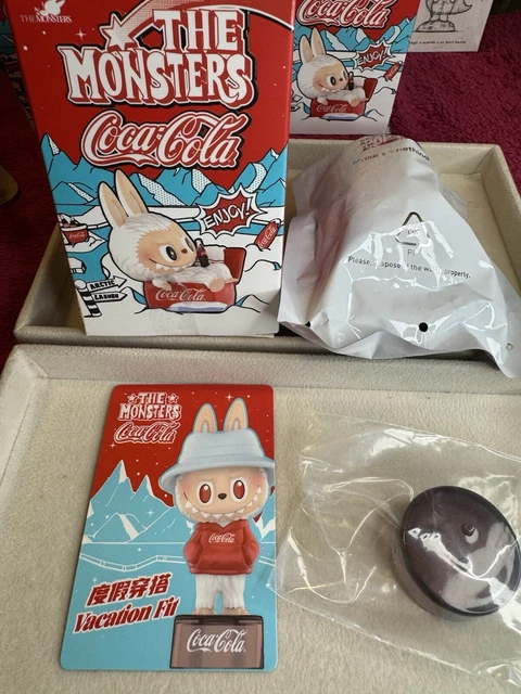 POPMART THE MONSTERS Labubu x Coca Cola Series Figures - Vacation Fit £ ...