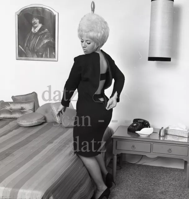 1960s Ron Vogel Negative Nude Blonde Pinup Girl Tammy Lynn Cheesecake