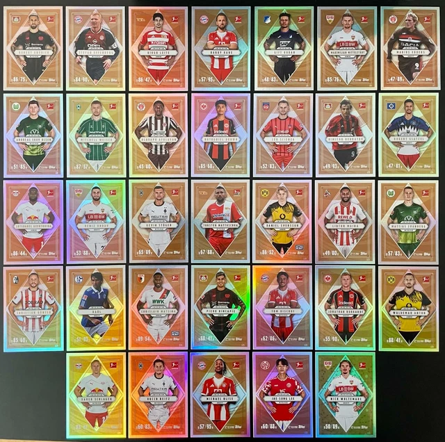 TOPPS MATCH ATTAX Bundesliga 25/26 - Limited Edition 1-33 Komplettset ...