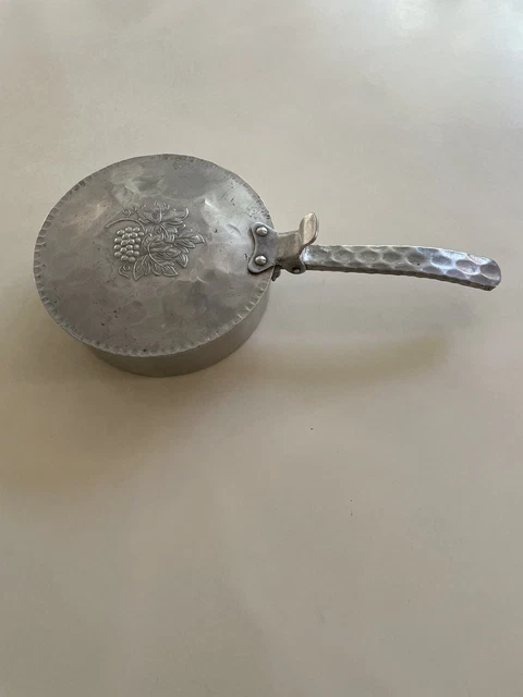 VINTAGE EVERLAST HAND Forged Hammered Aluminum Silent Butler numbered ...