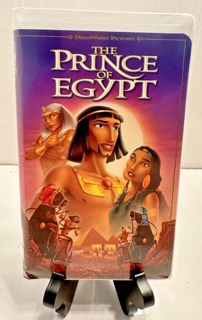 THE PRINCE OF Egypt VHS 1999 Dreamworks Home Entertainment (Clamshell ...