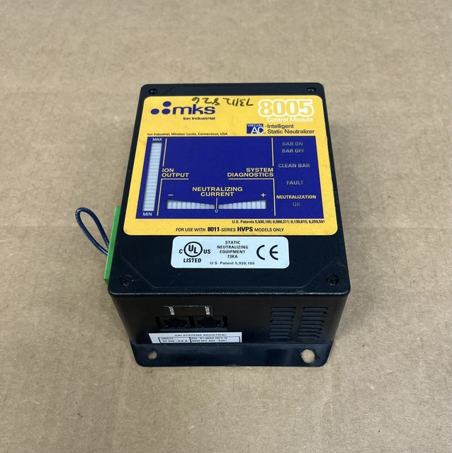 SIMCO 8005 INTELLIGENT Static Neutralizer Control Module 4014721 $100. ...