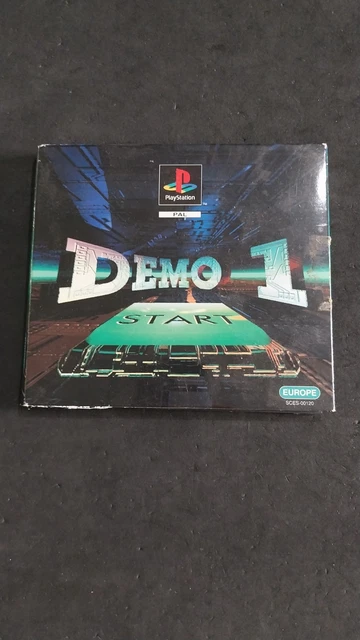 DEMO ONE 1 Europe sony PLAYSTATION 1 PS1 Pal Multi Verwendet Komplette ...