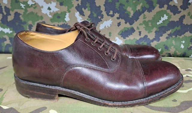 MEN'S BRITISH ARMY Military Surplus Officer's Tapped Brown Parade Dress ...