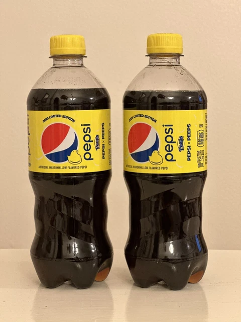 PEPSI PEEPS FLAVORED 20oz Limited Edition Bottles Exotic Easter New ...