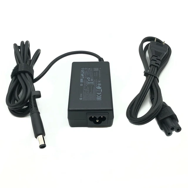 GENUINE 65W HP AC DC Adapter for ProDesk 400 G1 G2 G3 G4 G5 G6 DM PC w ...
