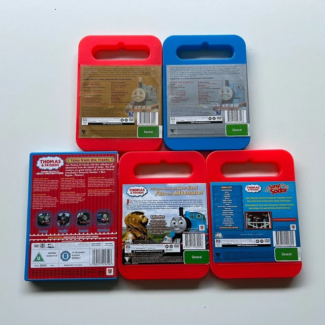 THOMAS AND THE Tank Engine DVD x5 Kids Bundle Series 1 & 2 Tales And ...