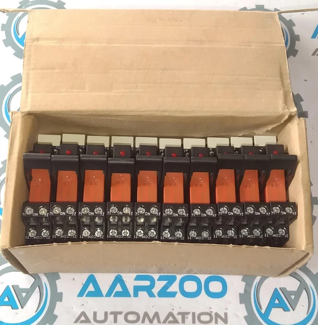 RELAIS DE PUISSANCE Schrack RT424024 Avec Base RT78726 24 VDC ...