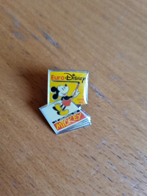 Vintage Pins Le Journal De Mickey Disney Eurodisney 12 Avril 92 Eur 250 Picclick Fr