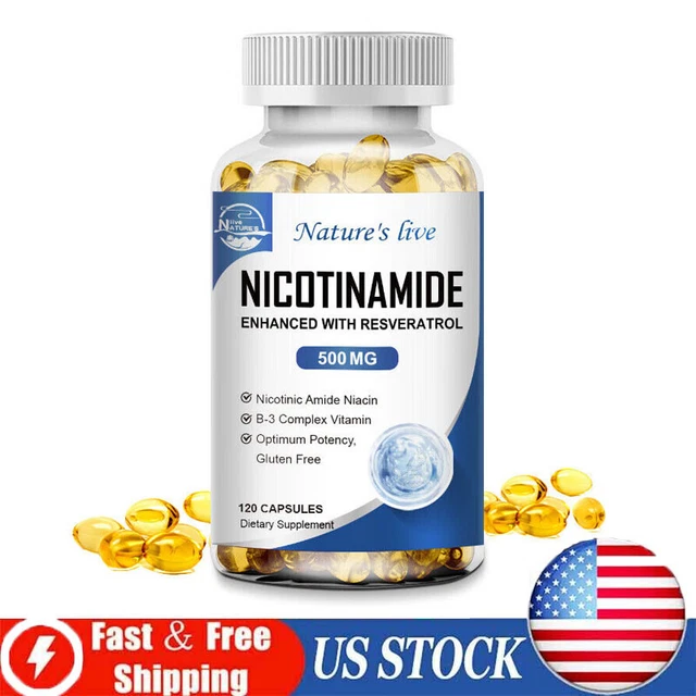 120 PILLS NL'S Nicotinamide Resveratrol Anti-aging Supplement General ...