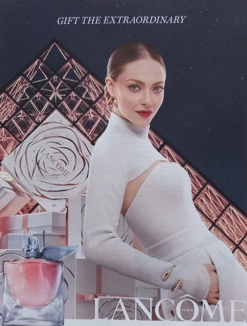 PUBBLICITÀ ADVERTISING ITALIAN Ritaglio 2023 Profumo LANCOME Amanda ...