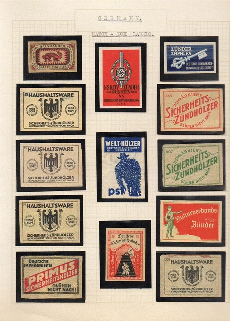 MATCHBOX LABELS RARE early Made in GERMANY #079 £5.99 - PicClick UK
