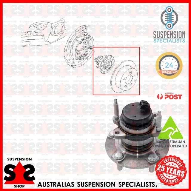 REAR AXLE LEFT Or Right Wheel Hub Suit KIA Cerato 2.0 CERATO II (TD) £ ...