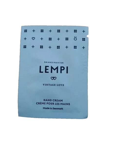 SKANDINAVISK LEMPI HAND Cream 2ml x 10 (New) - Free Postage £6.95 ...