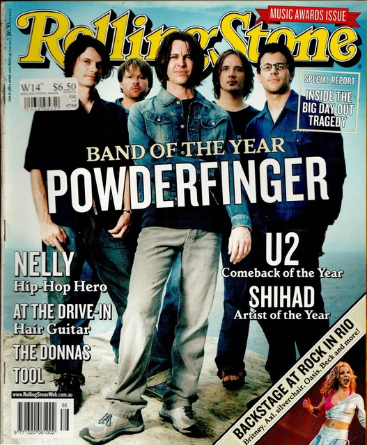 ROLLING STONE AUSTRALIA magazine - April 2001 (Issue 586 ...