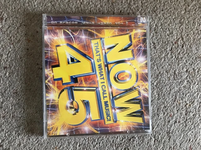 NOW THAT'S WHAT I Call Music 45. Double CD Album. £2.50 - PicClick UK