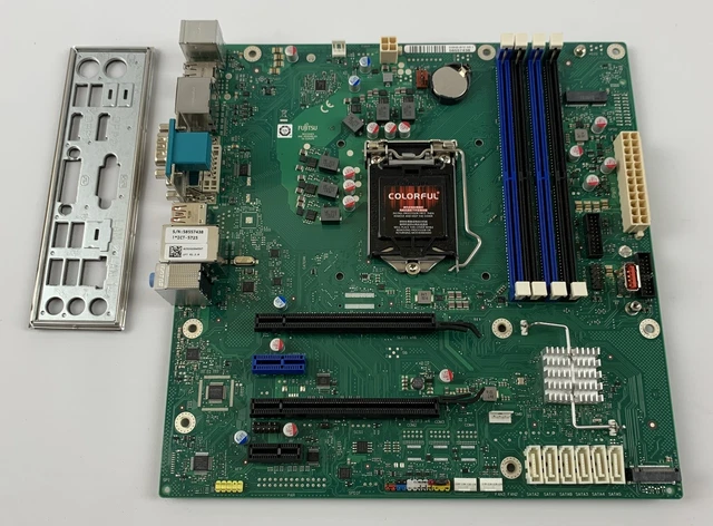 FUJITSU MOTHERBOARD D3642-B12 GS 1 - Intel Q370 Matx DDR4 LGA1151 8 Gen ...