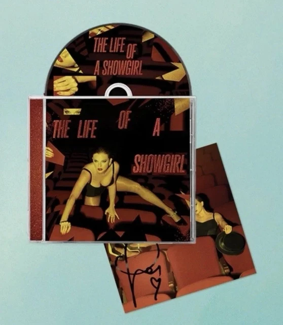 TAYLOR SWIFT - The Life of a Showgirl - It's Frightening CD + Hand ...