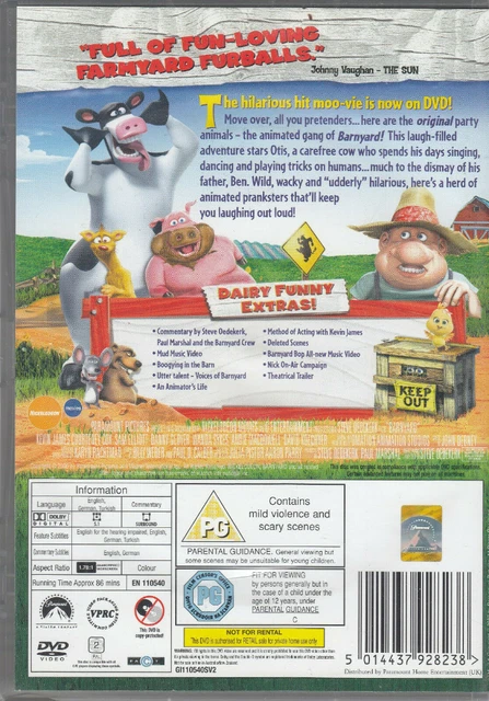 BARNYARD DVD CHILDREN (2006) Quality Guaranteed Reuse Reduce Recycle £2 ...