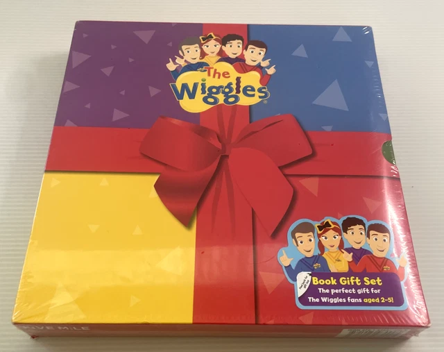 THE WIGGLES BOOKS 4 Box Gift Set New & Sealed Fun Preschool Educational ...
