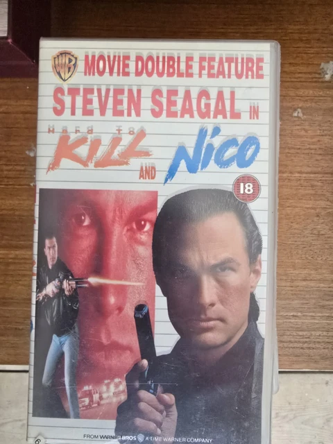 HARD TO KILL / Nico - Steven Seagal - VHS £1.38 - PicClick UK