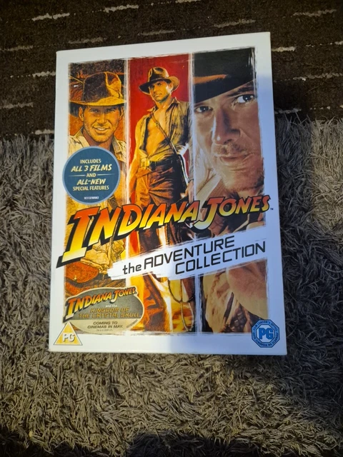 INDIANA JONES: THE Adventures of Indiana Jones 3 FILMS £1.16 - PicClick UK