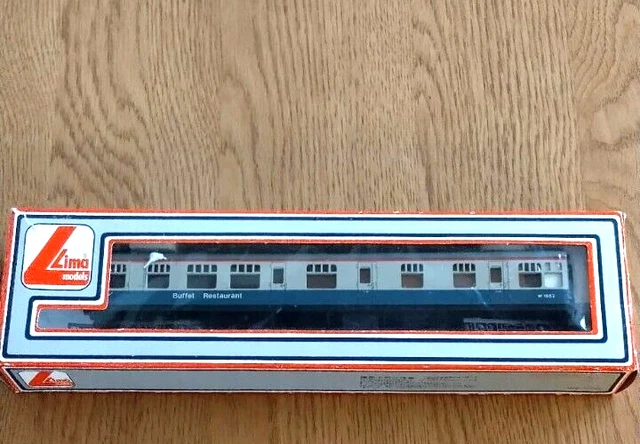 LIMA 205138W, OO Gauge BR Mk1 Restaurant Buffet Blue Grey - Exc / Boxed ...