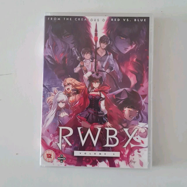 RWBY VOLUME 5 Anime DVD Boxset 2 Disc Box Set Region 2 Pal £54.75 ...