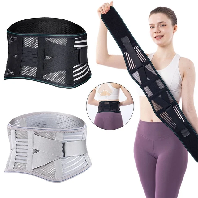 SPINE SUPPORT WAIST Trainer Protective Belt Back Brace Lower Back Brace ...