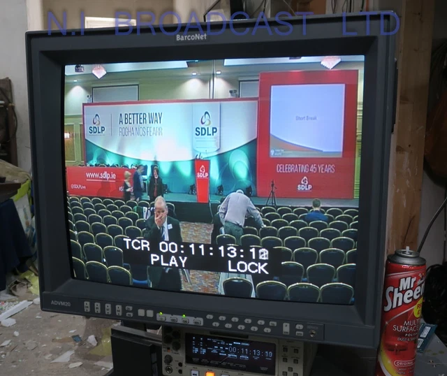 BARCO 20INCH CRT retro gaming monitor (1000 lines) with SDI and ...