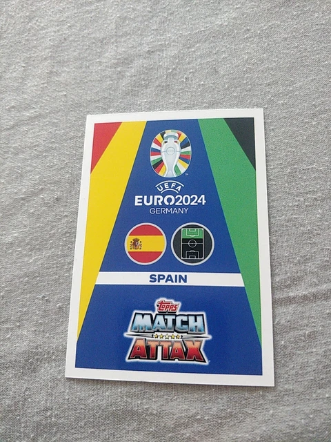 TOPPS MATCH ATTAX 2024 Lamine Yamal Spagna Breakthrough Baller Rookie ...