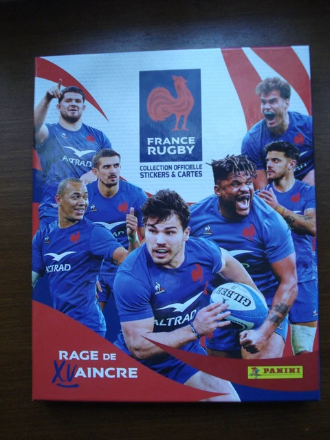 COFFRET RUGBY PANINI France 2023 Album Cartonne Complet ( Vignettes+ ...