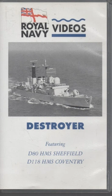 ROYAL NAVY VIDEOS Number 7 Destroyer Vhs Video £15.00 - PicClick UK