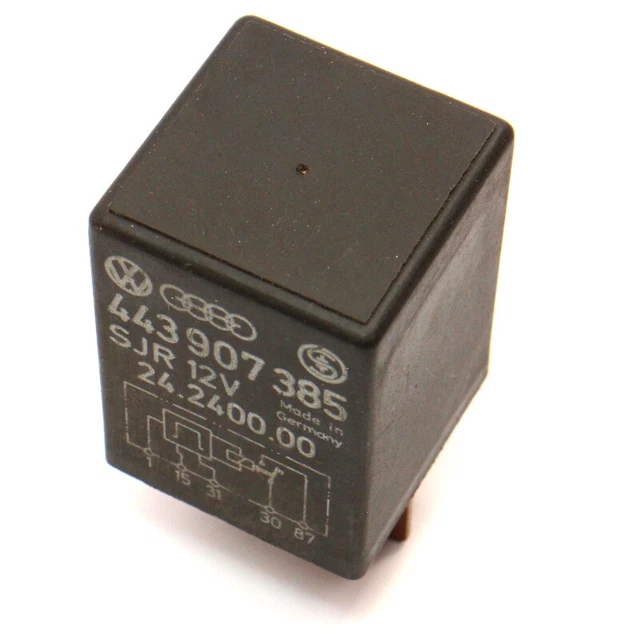 FUEL PUMP RELAY VW Jetta Golf MK2 Quantum Audi 4000 Scirocco - 443 907 ...