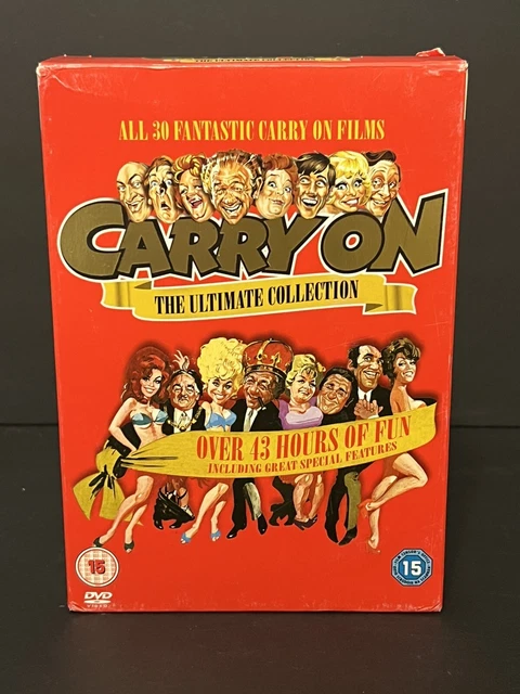 CARRY ON: THE Ultimate Collection - DVD Box Set All 30 Films $46.00 ...