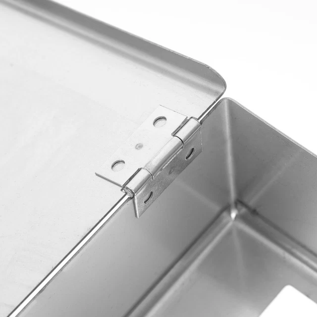 LOCKABLE OUTDOOR ELECTRICAL Junction Box Stainless Steel Wall Mounted ...