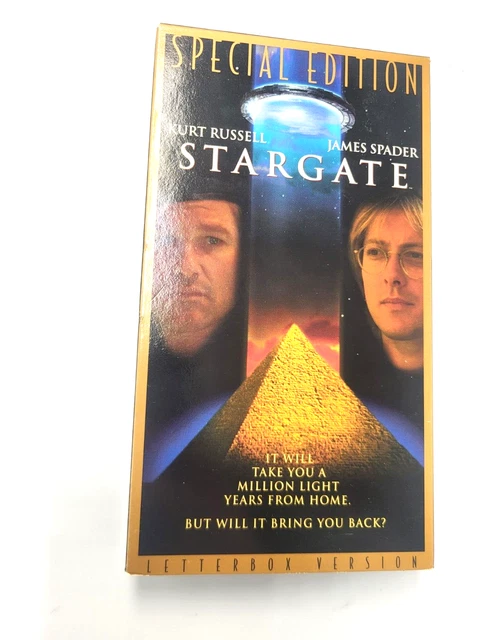 STARGATE VHS (1996 Special Edition ~ Letterbox) Kurt Russell $6.98 ...