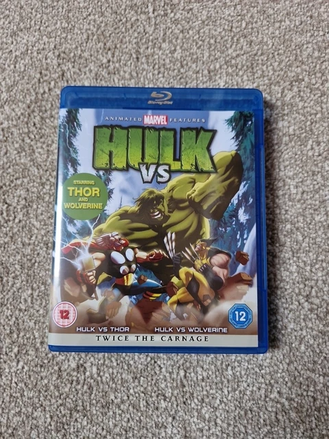 HULK VS WOLVERINE vs thor blu ray £3.50 - PicClick UK