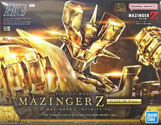 HG MAZINGER Z Infinity Ver. Gold Coating 1/144 Bandai Plastic Model Kit Japan EUR 169,49 ...
