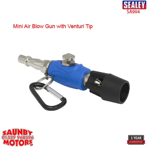 SA904 MINI AIR Blow Gun with Venturi Tip £11.55 - PicClick UK
