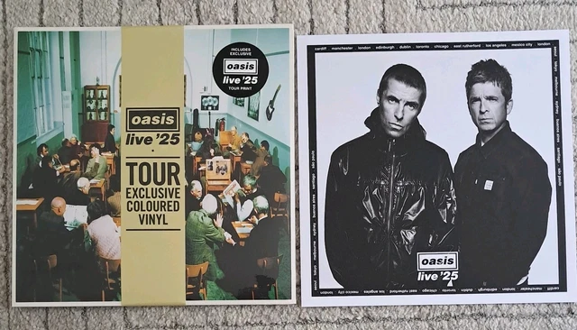 OASIS LIVE 25 Tour EXCLUSIVE Masterplan Vinyl £64.64 - PicClick UK