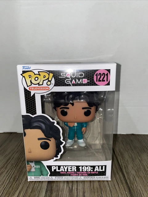 FUNKO POP! TV Netflix Squid Game #1221 Abdul Ali Player 199 Vinyl ...