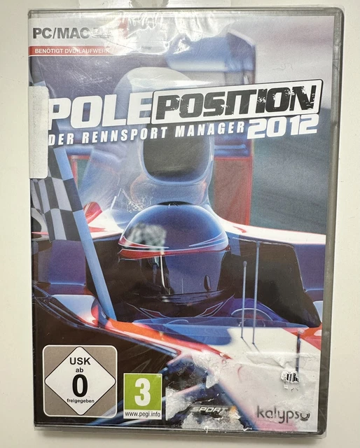 POLE POSITION 2012 Rennsport Manager Spiel (DE,PC,DVD-Rom,2012) NEU&OVP EUR 1,00 - PicClick DE