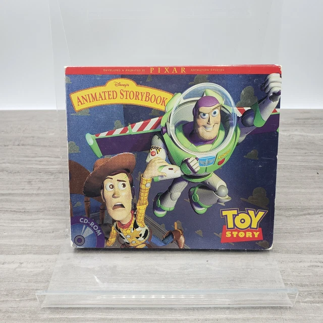 DISNEY'S TOY STORY Animated StoryBook (Windows/Mac, 1996) PIXAR CD-ROM ...